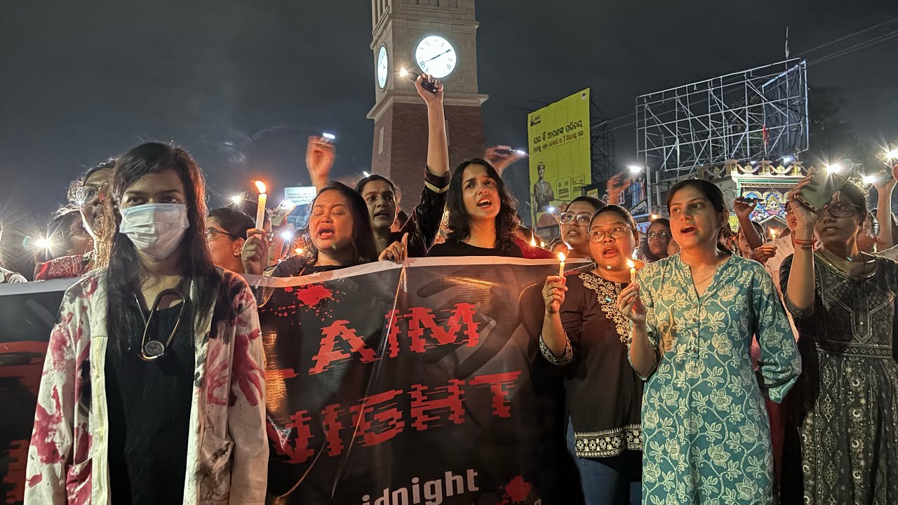 Part-2 SCB MEDICAL COLLEGE ‘RECLAIM THE NIGHT RALLY’! RG Kar Medical ...