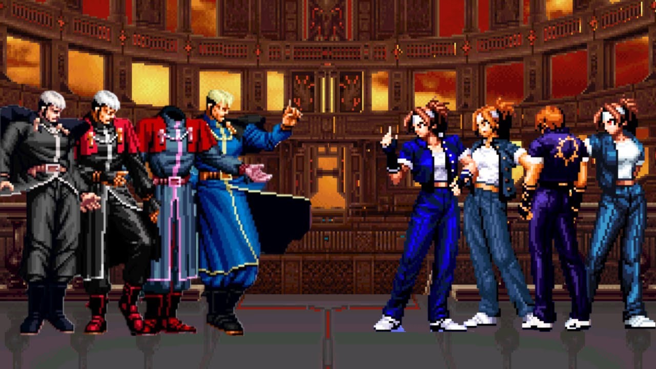 KOF Memorial - Goenitz Team vs Kyoko Team - YouTube