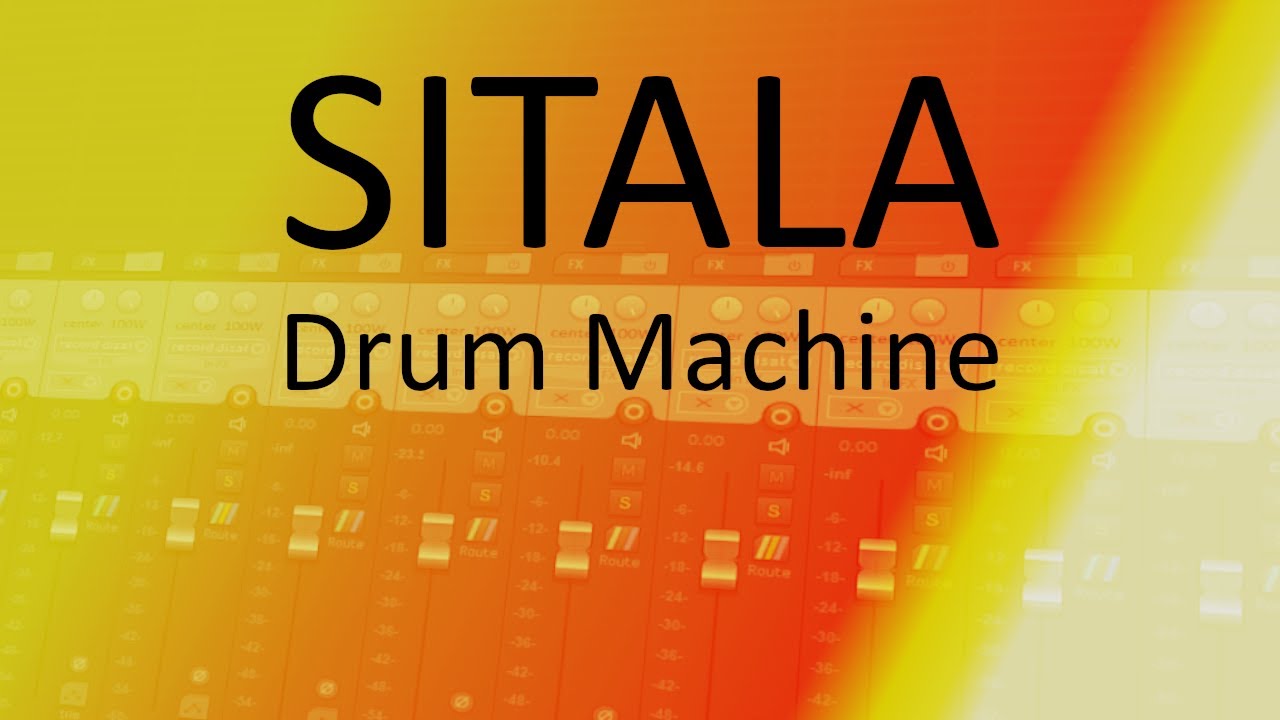 Sitala // Drum machine TR 808 909 Emulação // Sampler - YouTube