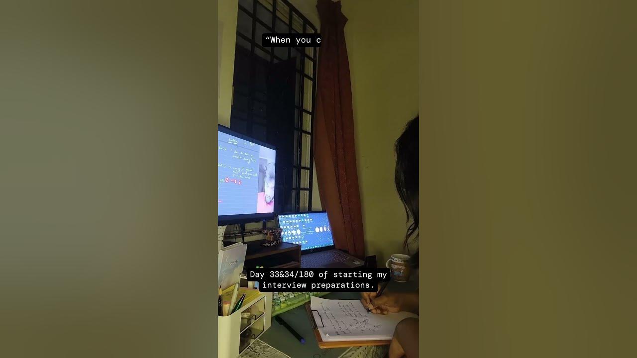 Day 33&34/180 #fyd #coding #codinginterview #interviewpreparation - YouTube