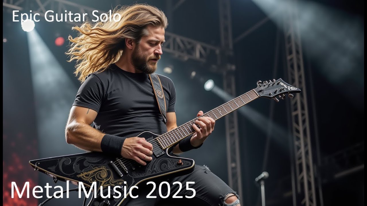 Epic Guitar Solo - Metal at Its Finest | Instrumental | Ai made Metal ...