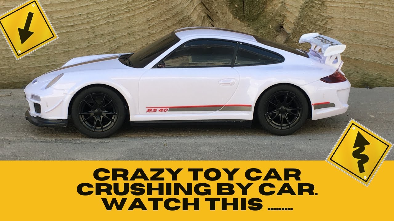 ASMR CRAZY TOY CAR CRUSHING CRUNCHING EXPERIMENT BY CAR. JUST LISTEN ...