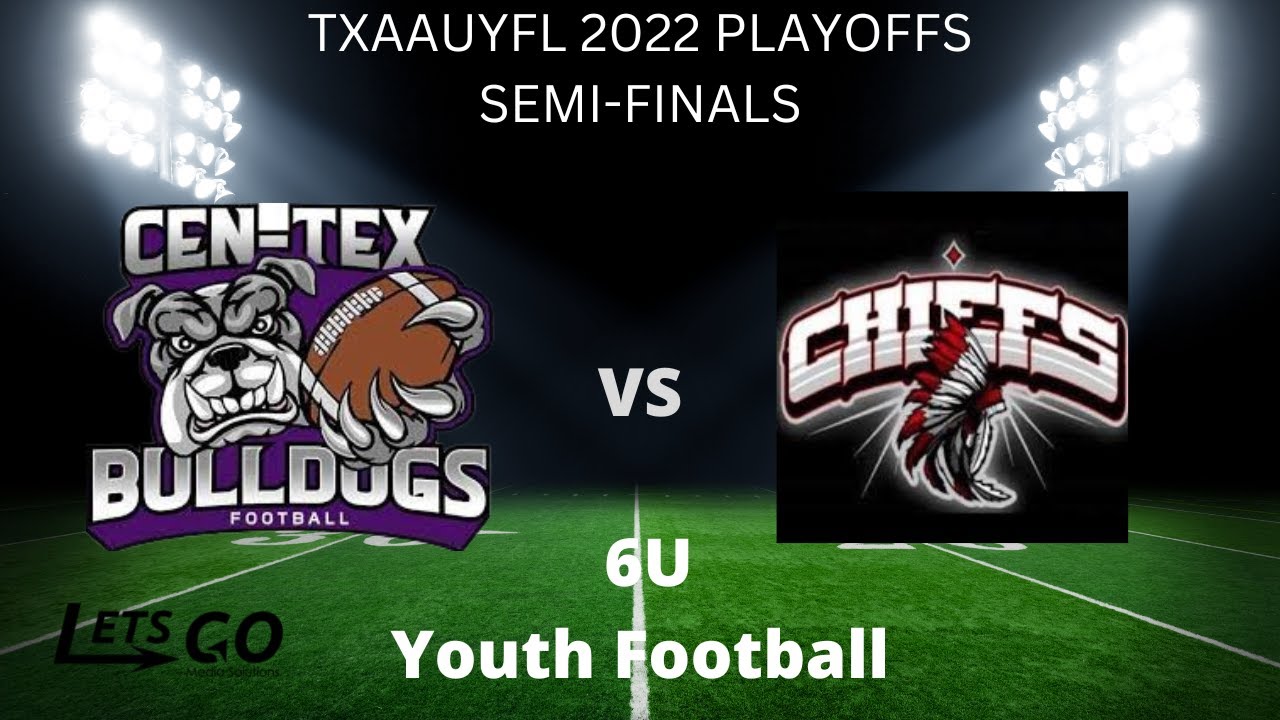 CENTEX Bulldogs vs Killeen Cove Chiefs 6U - YouTube
