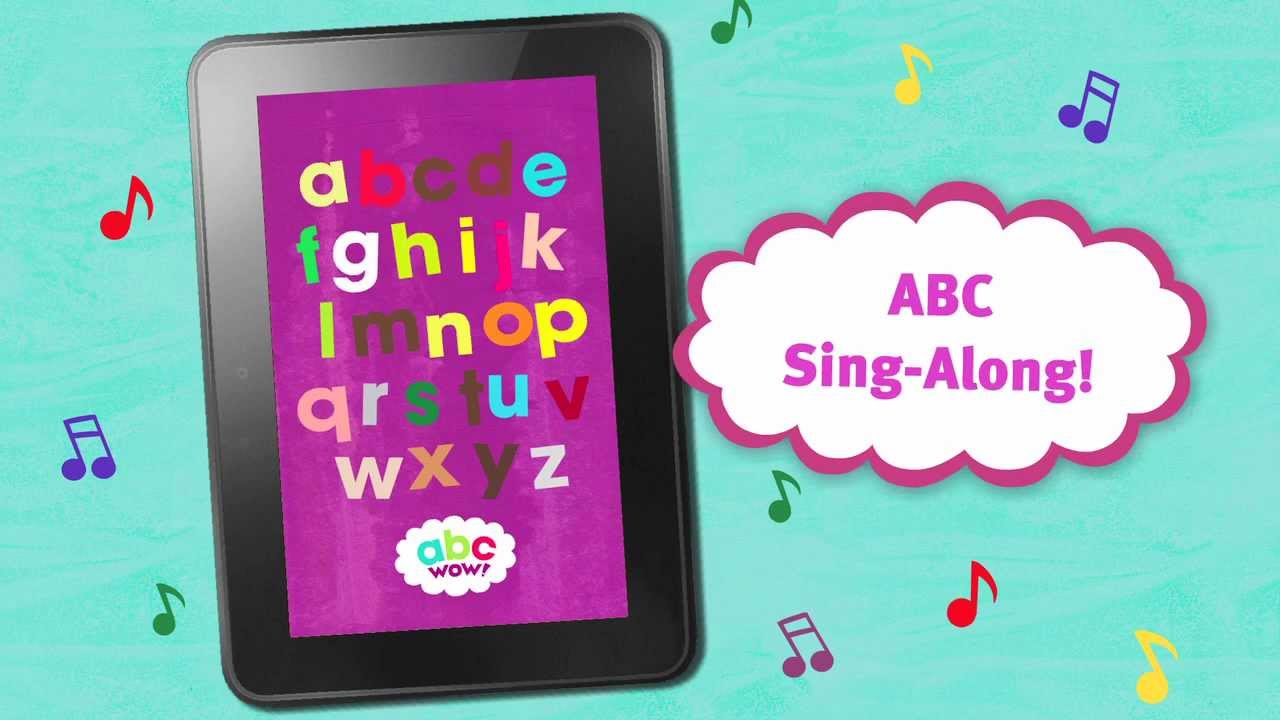 abc WOW! --- Kids' Alphabet Flash Cards and Letters Song --- - YouTube