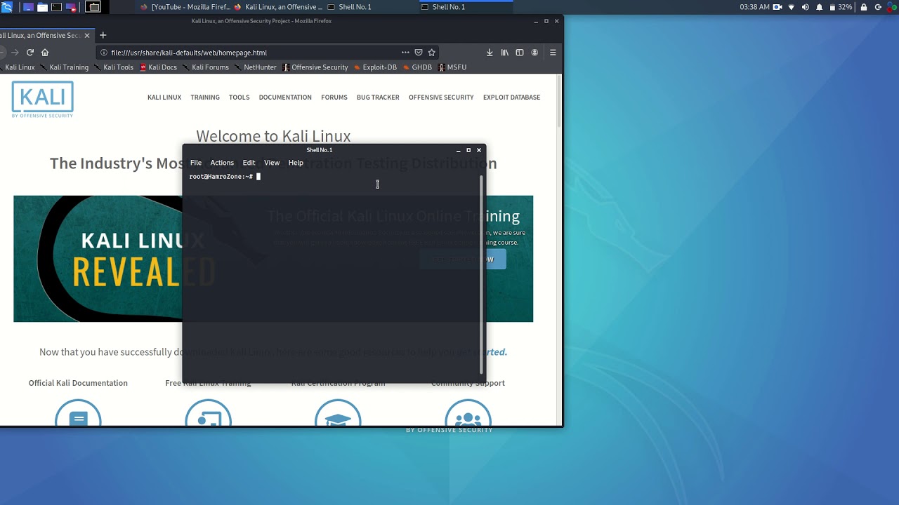how to solve window half screen problem in Kali Linux - YouTube