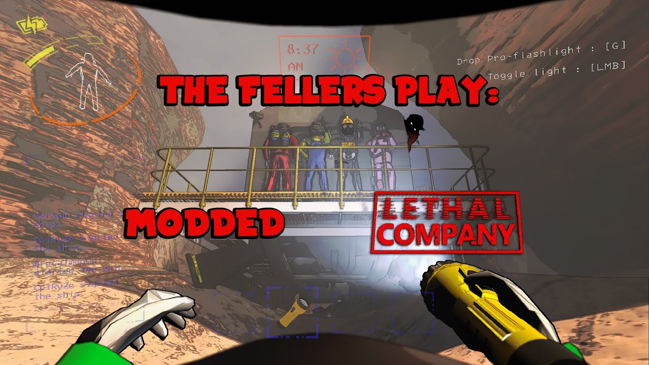 The Fellers Play Modded Lethal Company - YouTube