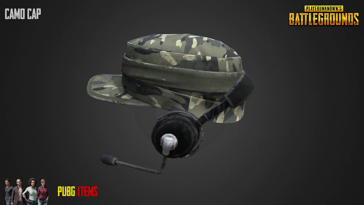 Camo Cap | PUBG Item Showcase - YouTube