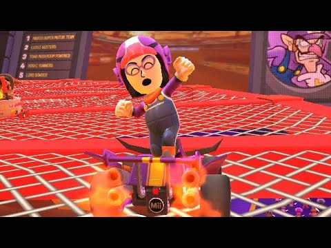 Waluigi Mii Racing Suit & Waluigi Racer Mk. 2 Showcase #mariokarttour ...