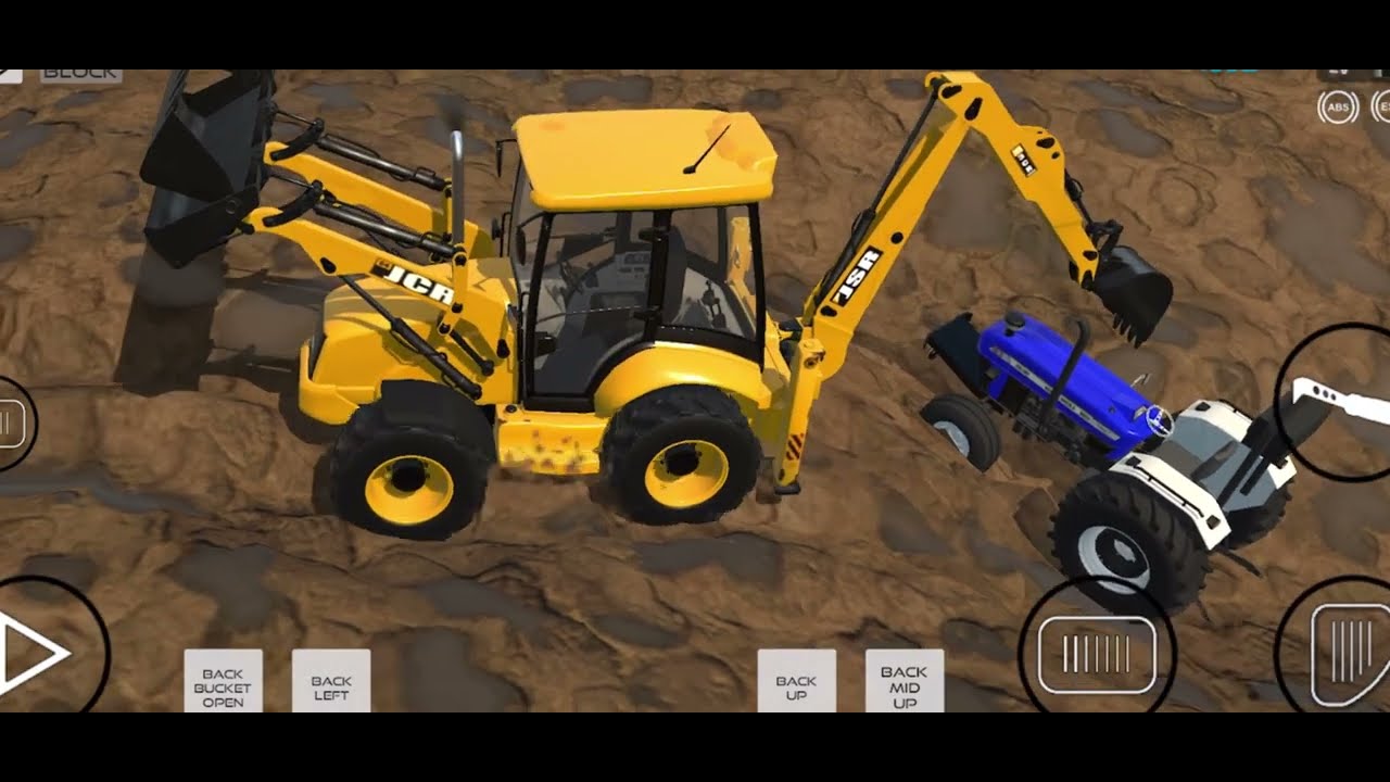JCB Tochan New machine JCB Tochan tractor stunt 🚜🙏 - YouTube