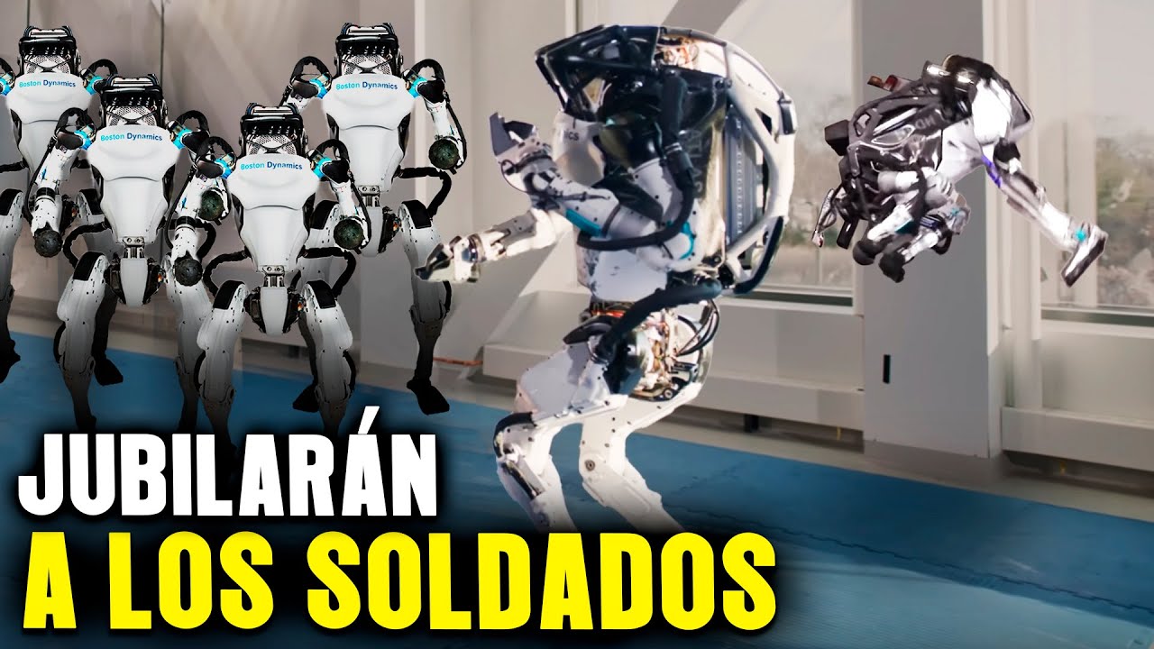 ESTOS Robots JUBILARÁN a los SOLDADOS! Boston Dynamics - YouTube