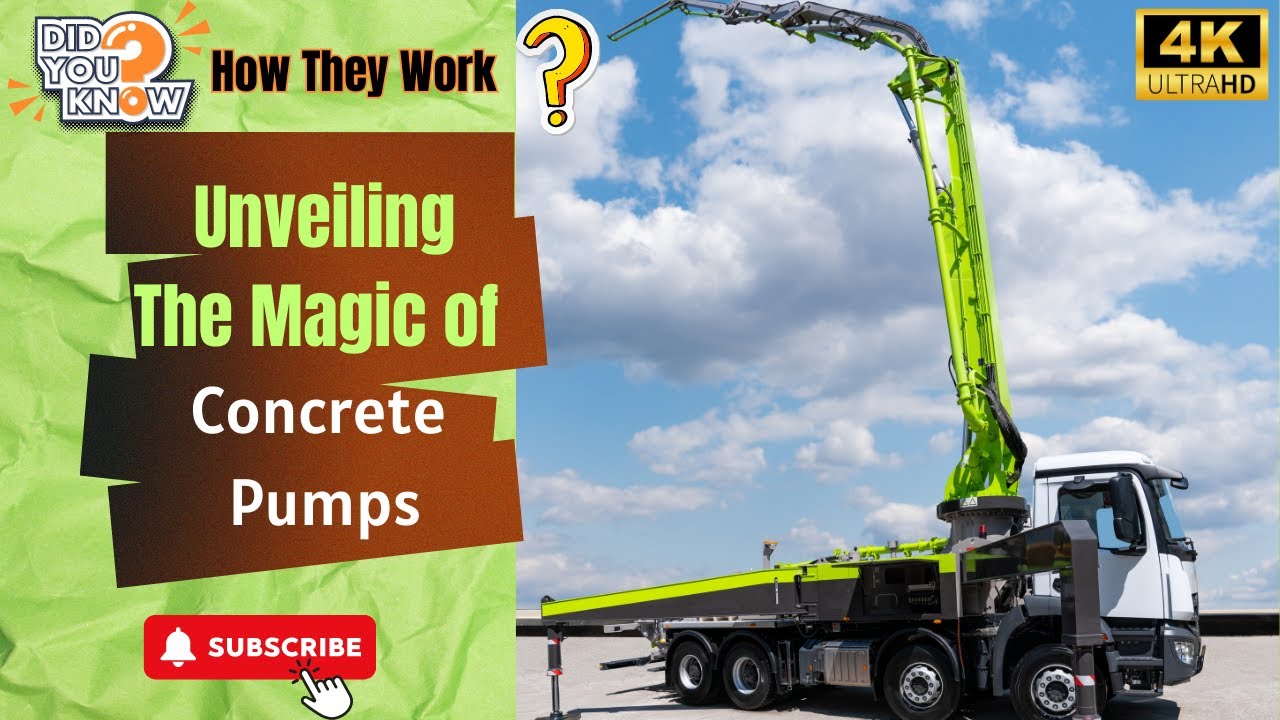 How Concrete Pump Works? - YouTube