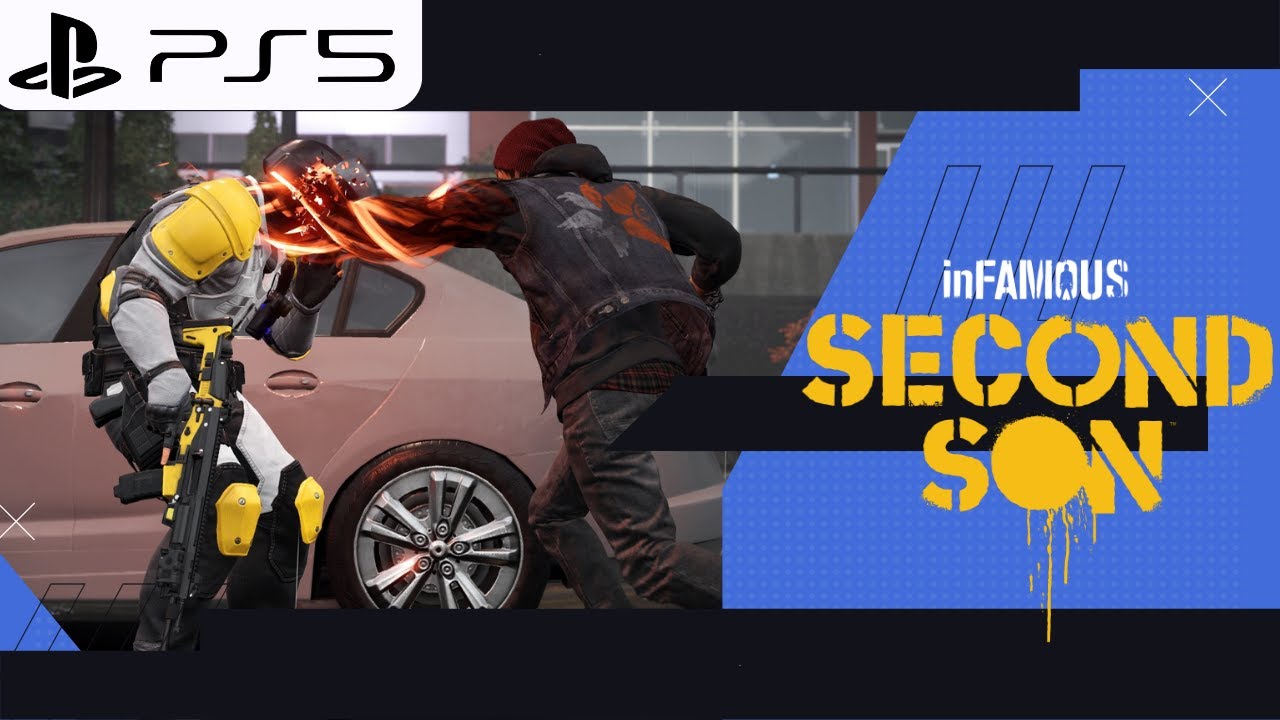 INFAMOUS SECOND SON PS5 Gameplay - YouTube