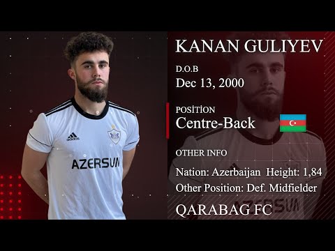Kanan Guliyev ● Defender ● Football CV 2022 HD