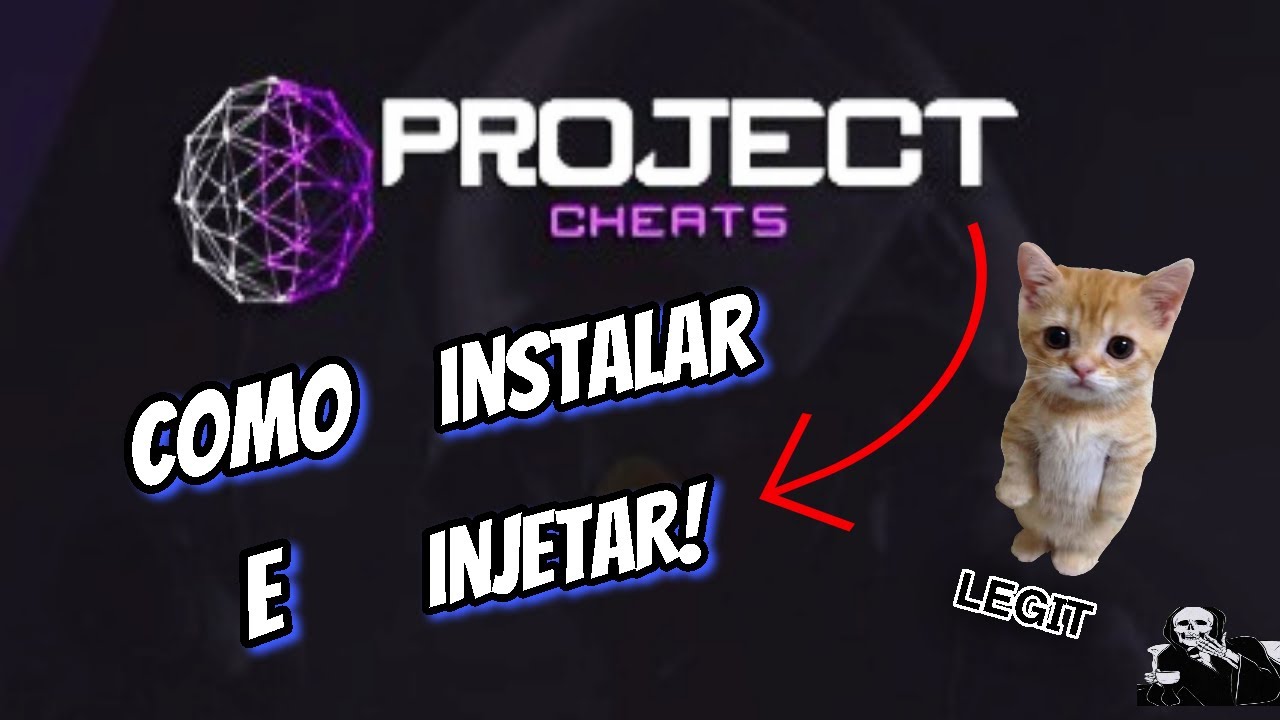 Como instalar e injetar o Melhor Cheat anti ban (Project Cheats) - YouTube