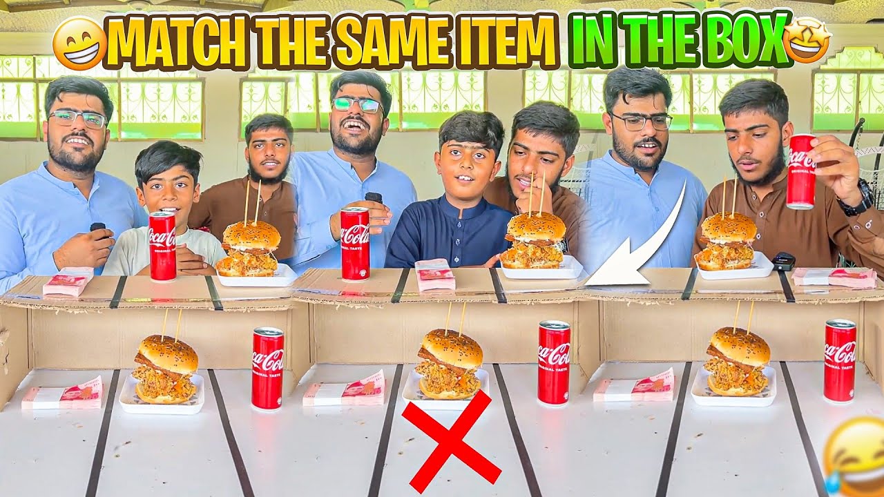 Match the same item in the box - YouTube