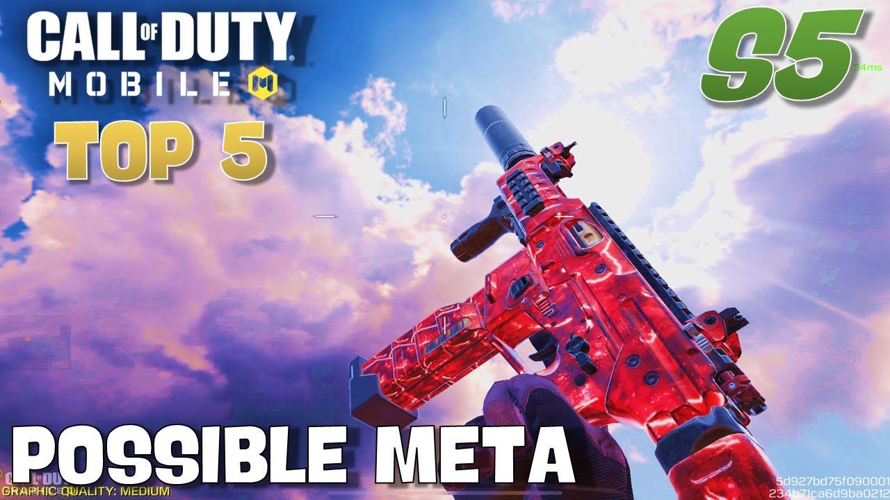 COD Mobile SEASON 5 POSSIBLE META WEAPONS - YouTube