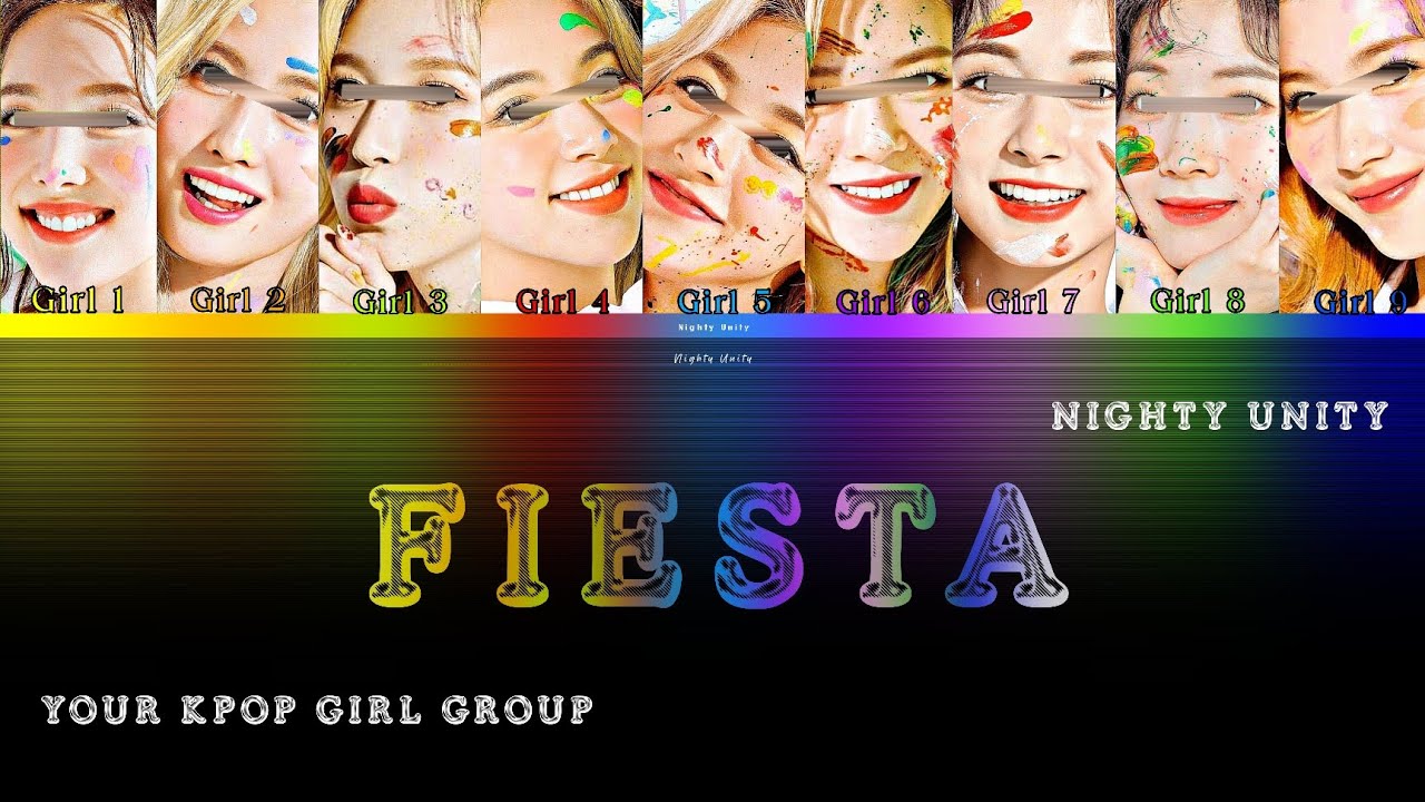 Izone Fiesta (아이즈원) // (color coded lycris) Your kpop girl group / 9 ...