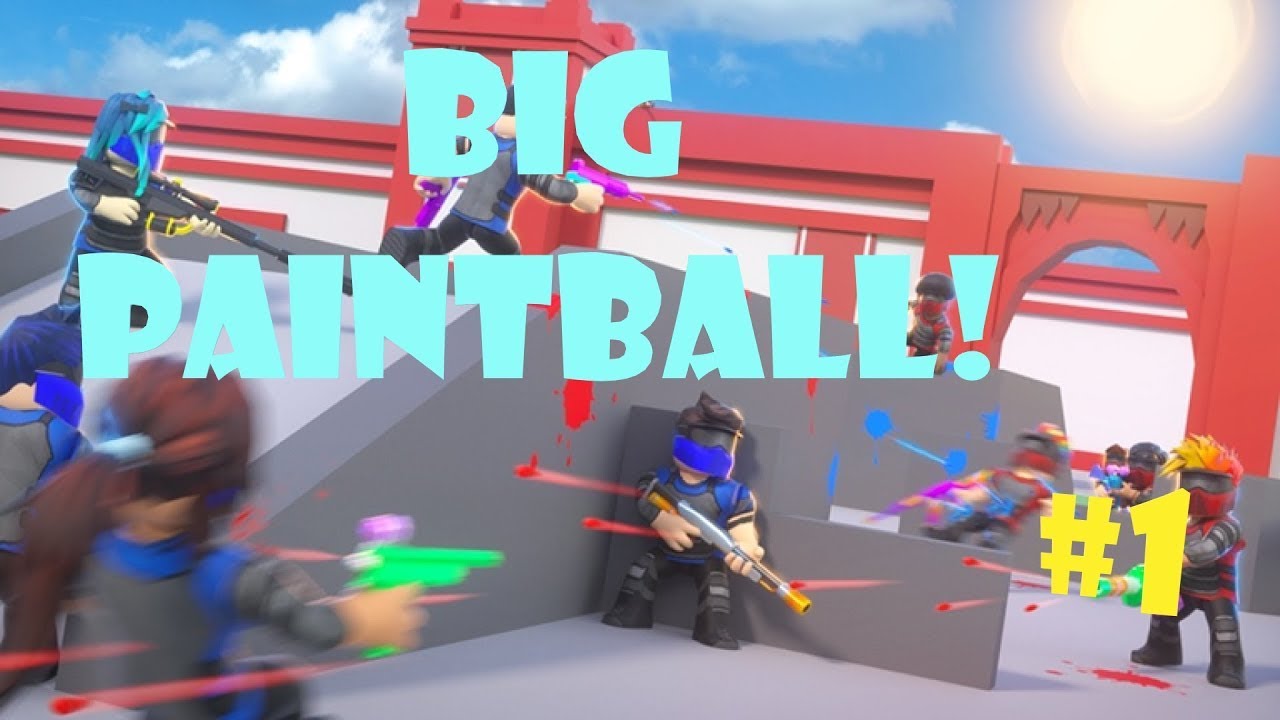 BIG Paintball! - YouTube