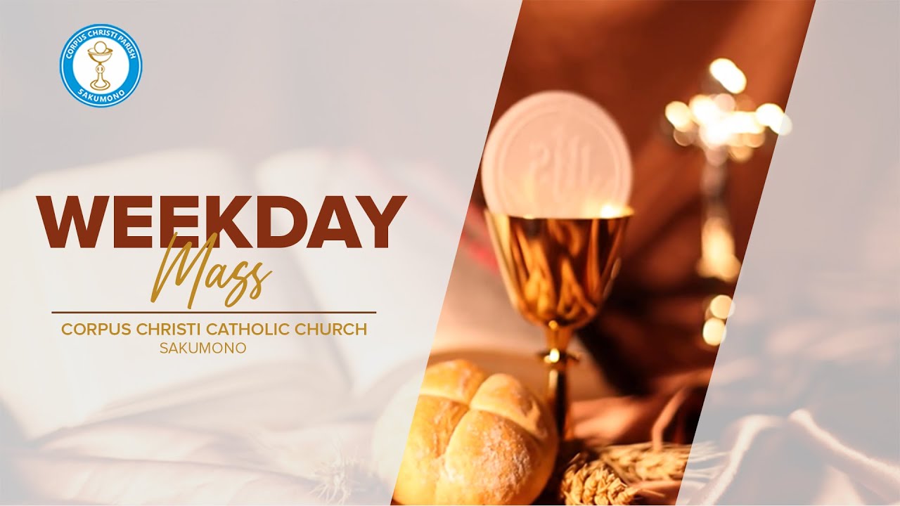 MORNING MASS - Saturday of the First Week in Ordinary Time - YouTube