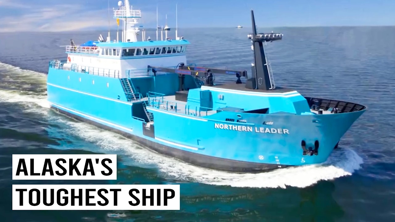 Inside The Toughest 184ft Fishing Ship: Northern Leader - YouTube