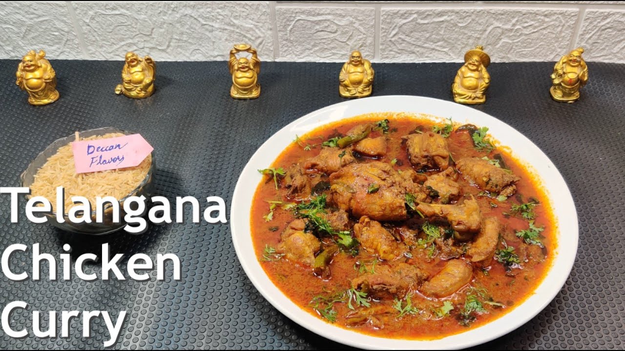 Easy Telangana Chicken Curry Recipe | కోడి కూర Recipe | Spicy Chicken ...