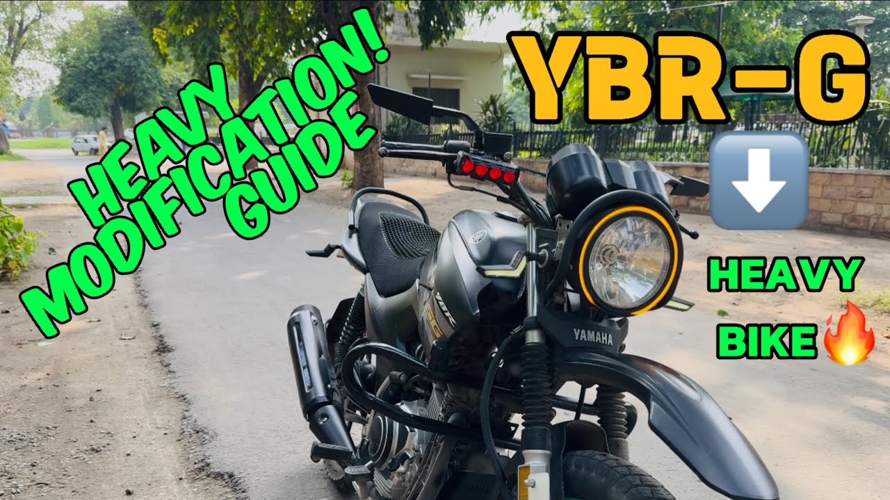 Yamaha YBR 125G Transformed! INSANE Heavy Modifications Reveal 🔥💯 - YouTube