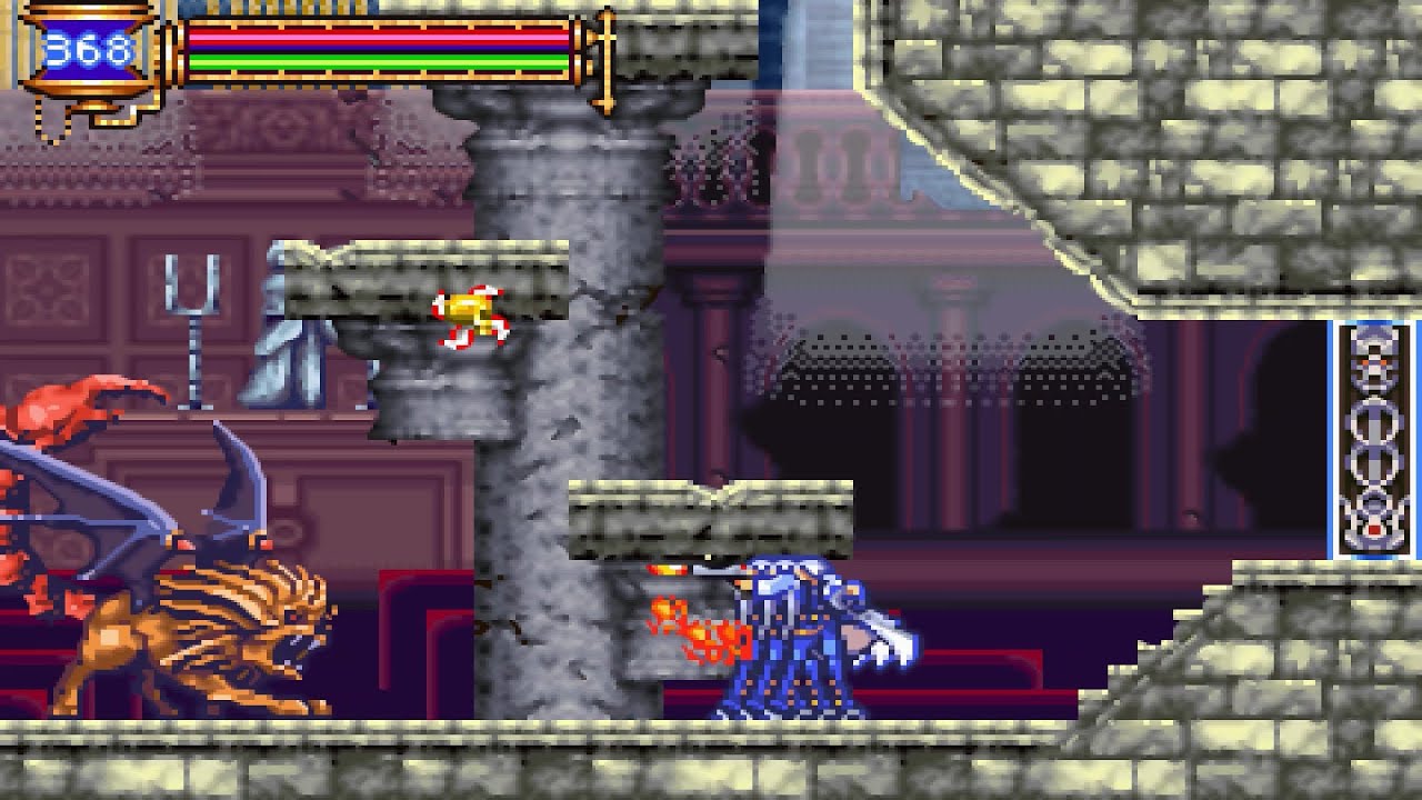 Castlevania: AoS - Manticore - No damage (Sin daño) by NMG - YouTube