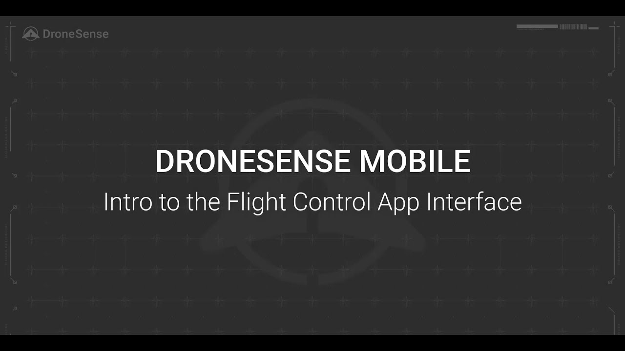 DroneSense Mobile: Interface Overview - YouTube