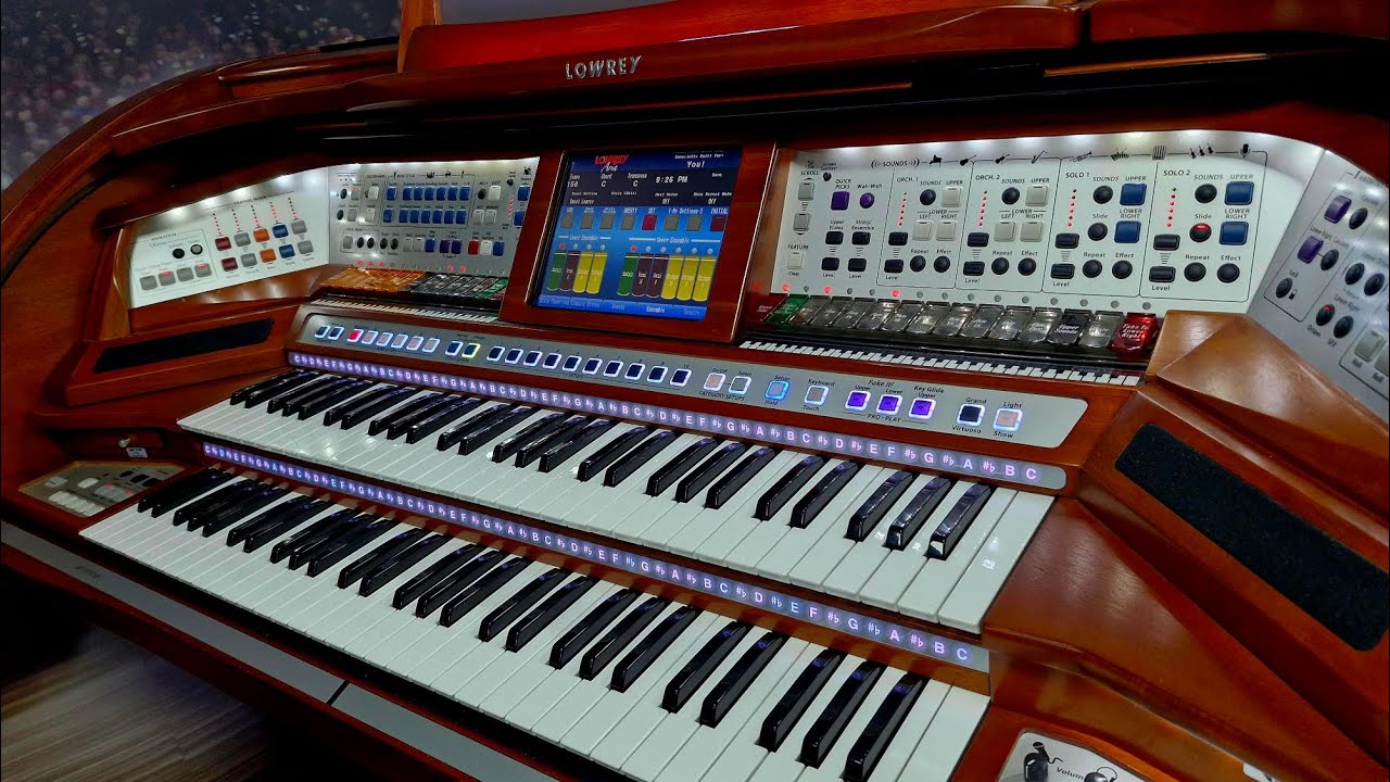 Allens Music Organ & Keyboard Showcase 34 - Lowrey Aria Pro - YouTube