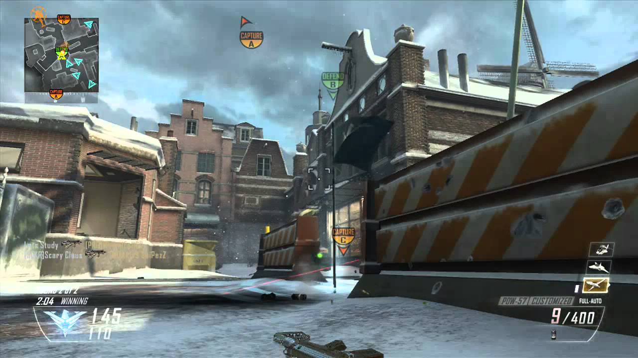 "Frost Gameplay" - Black Ops 2 Apocalypse DLC Multiplayer Map - YouTube