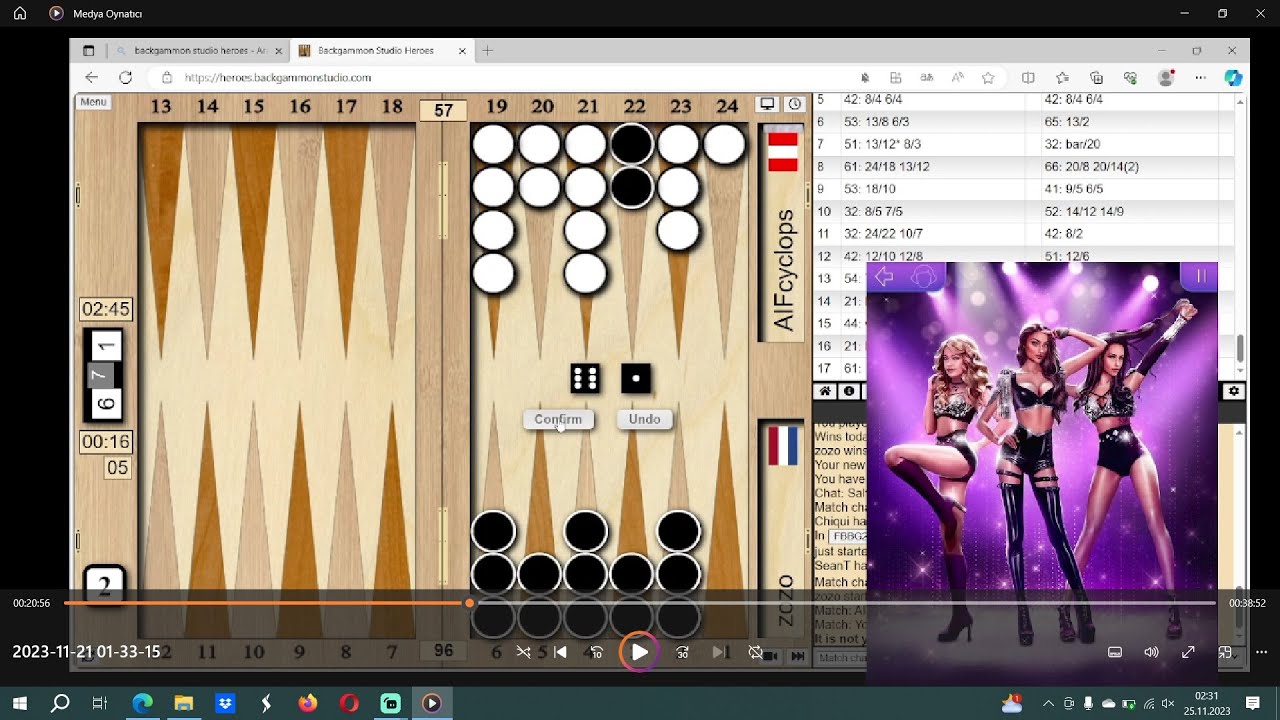 Online Backgammon on Heroes. How to play good backgammon. Fast and power online matches. - YouTube