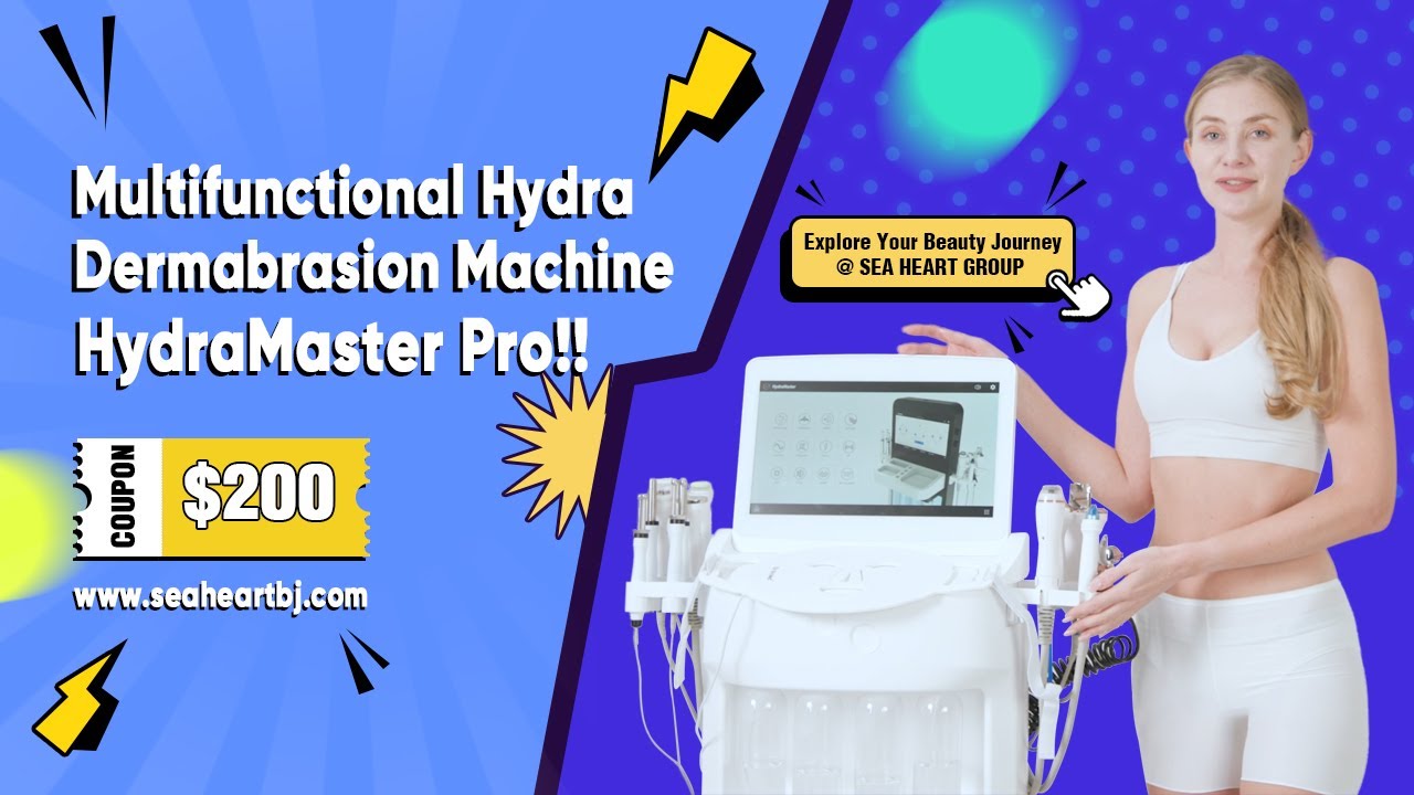 Dive into Radiance with SEA HEART GROUP's 14-in-1 Hydra Dermabrasion ...