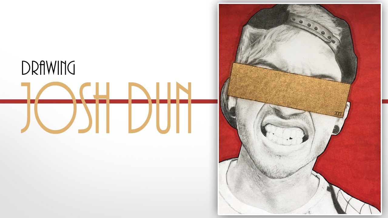 Josh Dun Drawing | Timelapse - YouTube