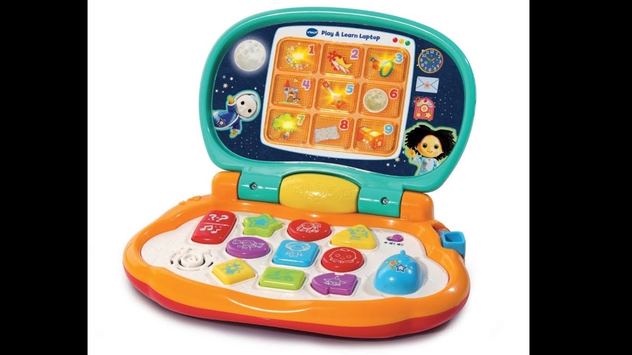Vtech - Moon and me Play & Learn Laptop 2020 review - YouTube