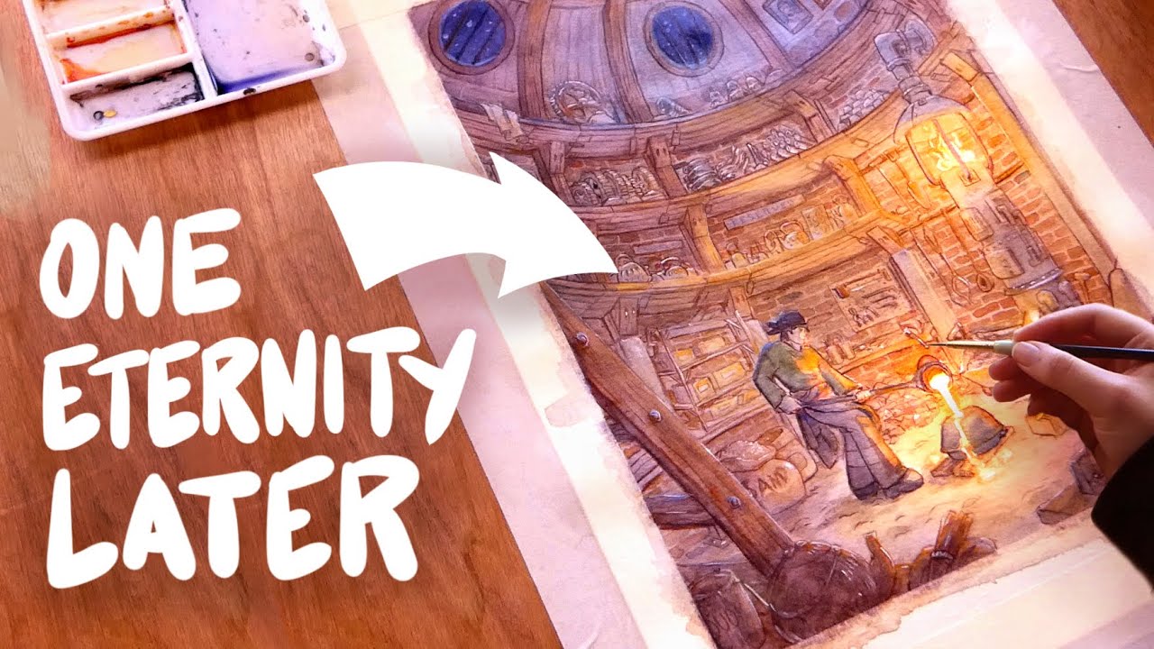 I finished my most complicated painting – The reveal! | How to find ...