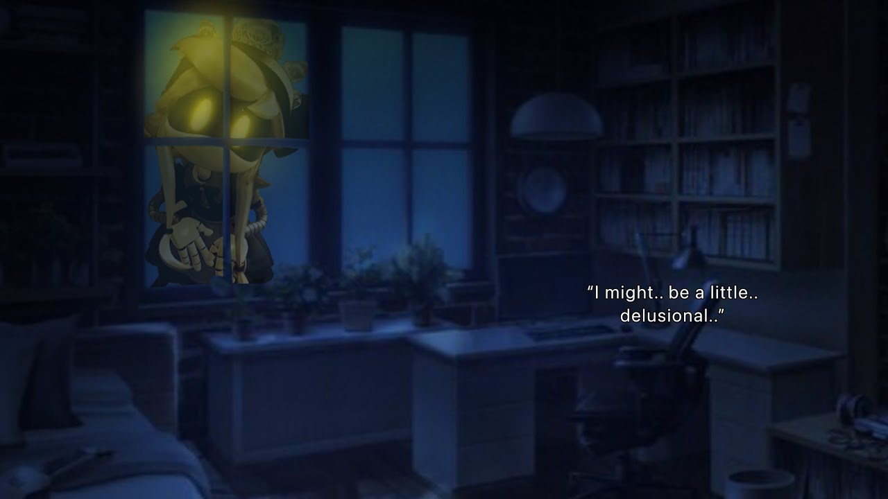 I think I see something looking at me through that window ...