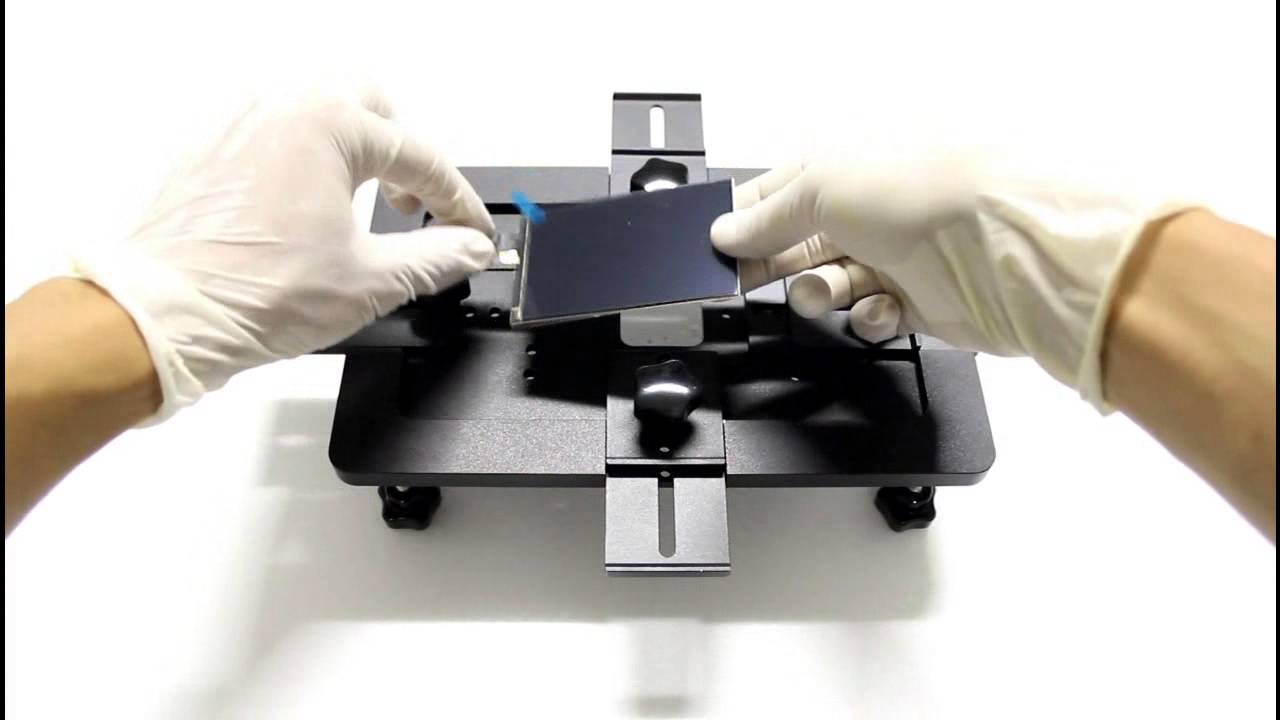 Universal para alignment mold for iPhone Samsung lcd 万能对位模具 - YouTube