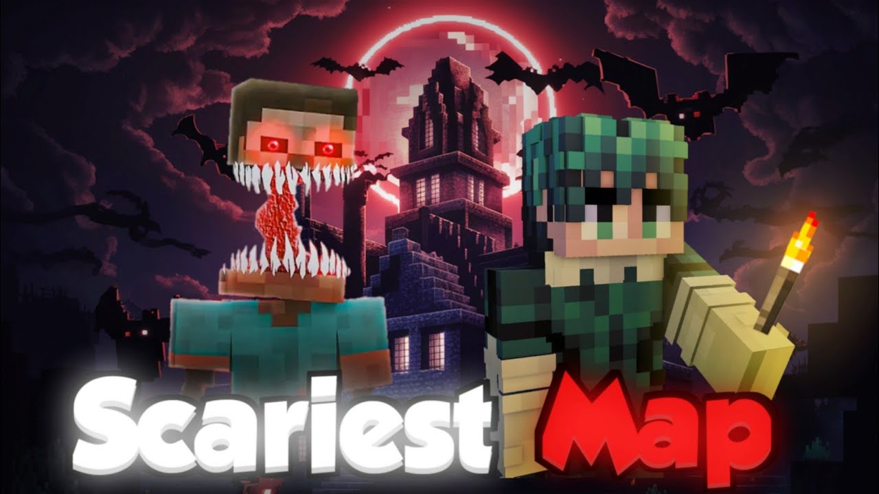 I Visited The Scariest Minecraft Map Ever!!😱(It's actually Haunted ...