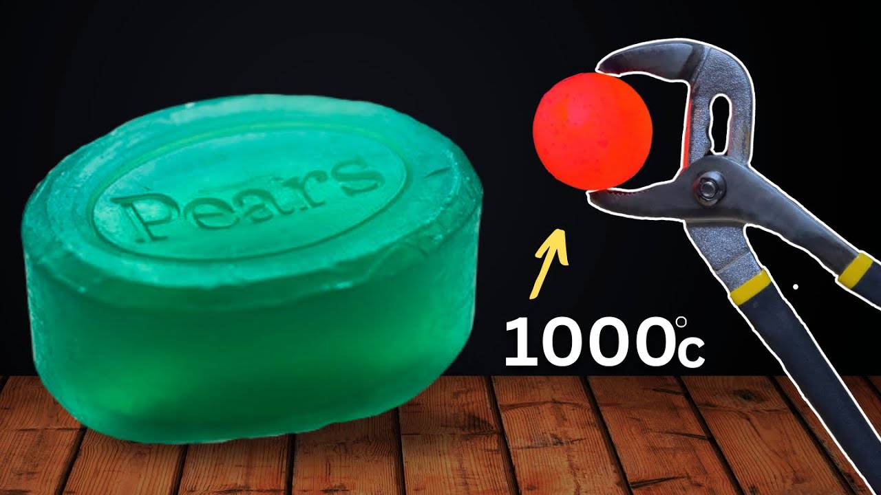 1000 Degrees Hot Copper Ball Vs Soap - YouTube