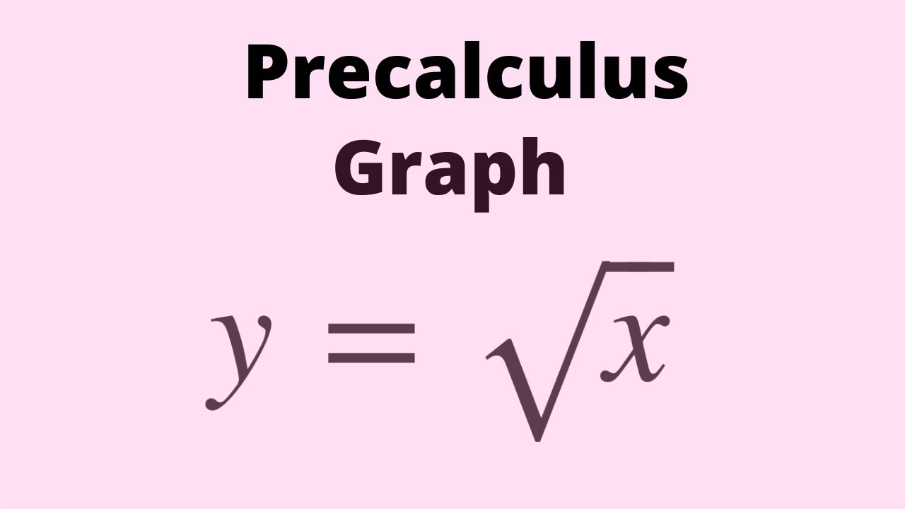 Precalculus: Graph - YouTube