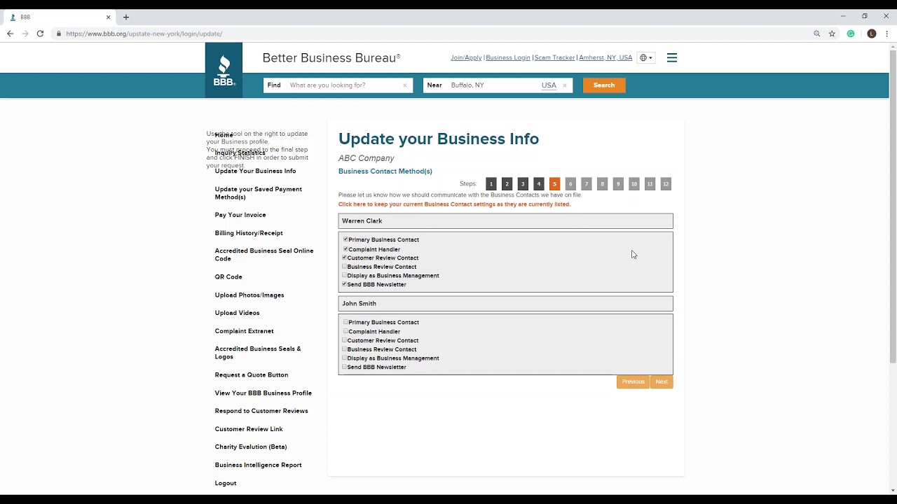 How To: Update My Business Info - YouTube