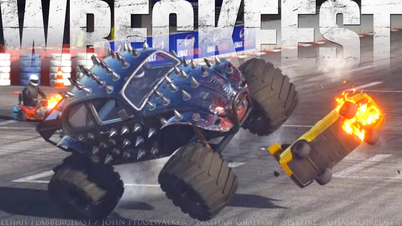 The Big Bully | Bugzilla vs. Pocket Rocket - Wreckfest - YouTube