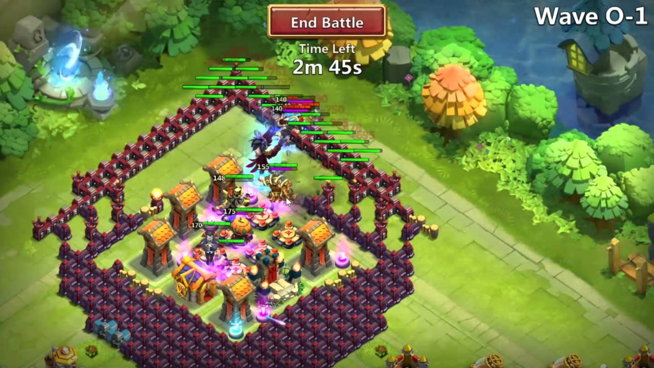 Castle Clash ಠ Townhall Rathaus 18,19,20 | Base Design + Dorfaufbau ...