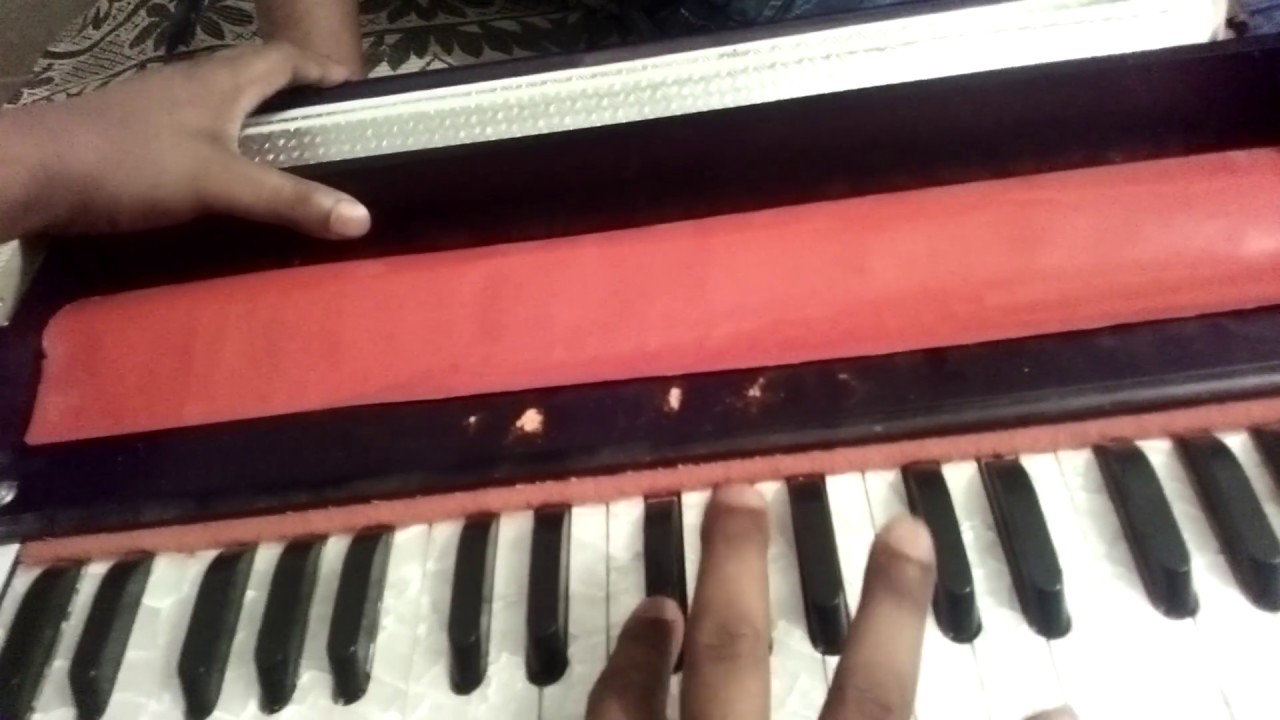 Man dole mera tan dole// मन डोले मेरा तन डोले// harmonium notation ...