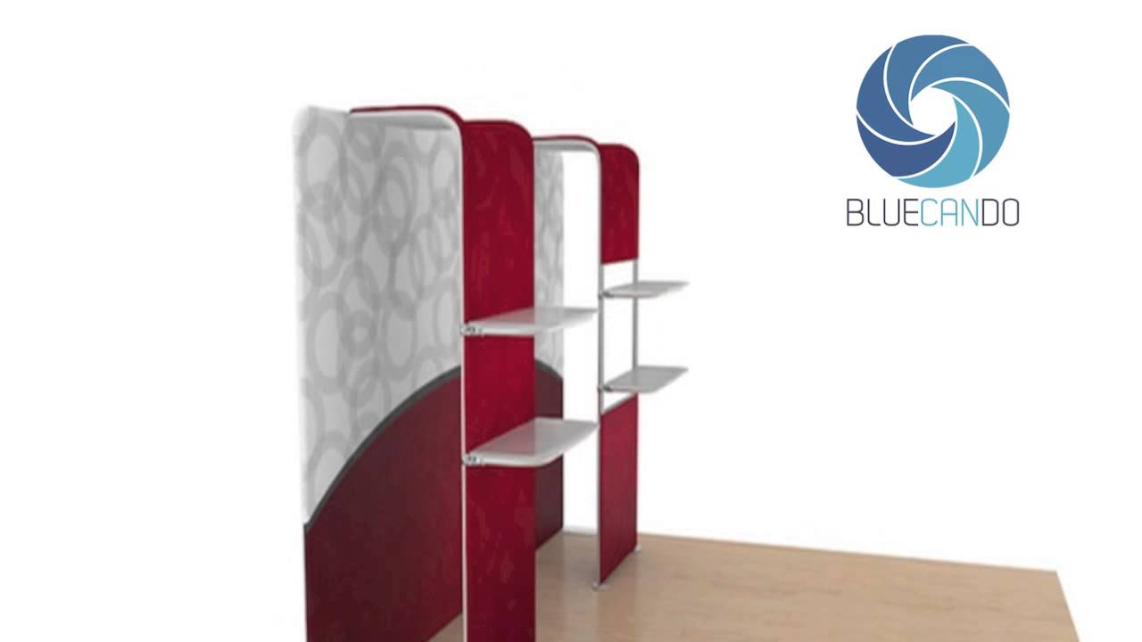 Introducing the Waterfall Tradeshow Display Stand - YouTube