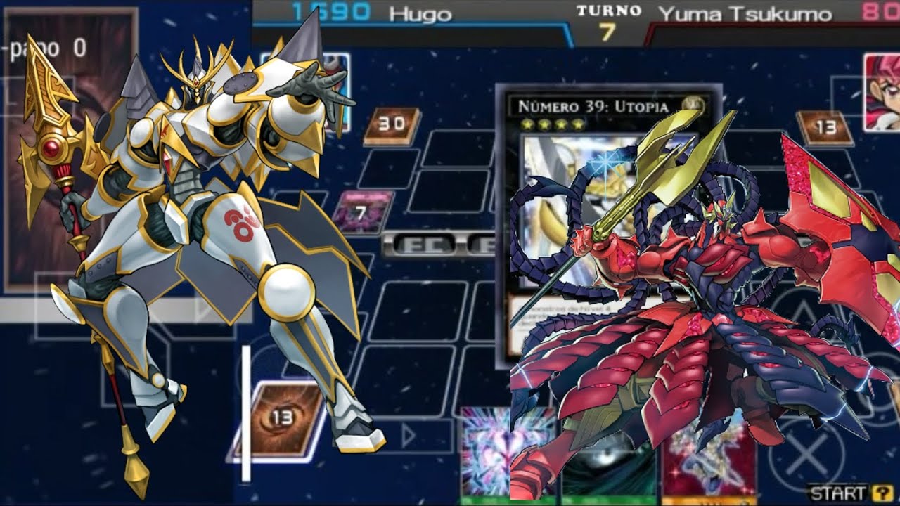 Yu-Gi-Oh Arc V Tag Force Special - Cxyz Barian Hope - YouTube