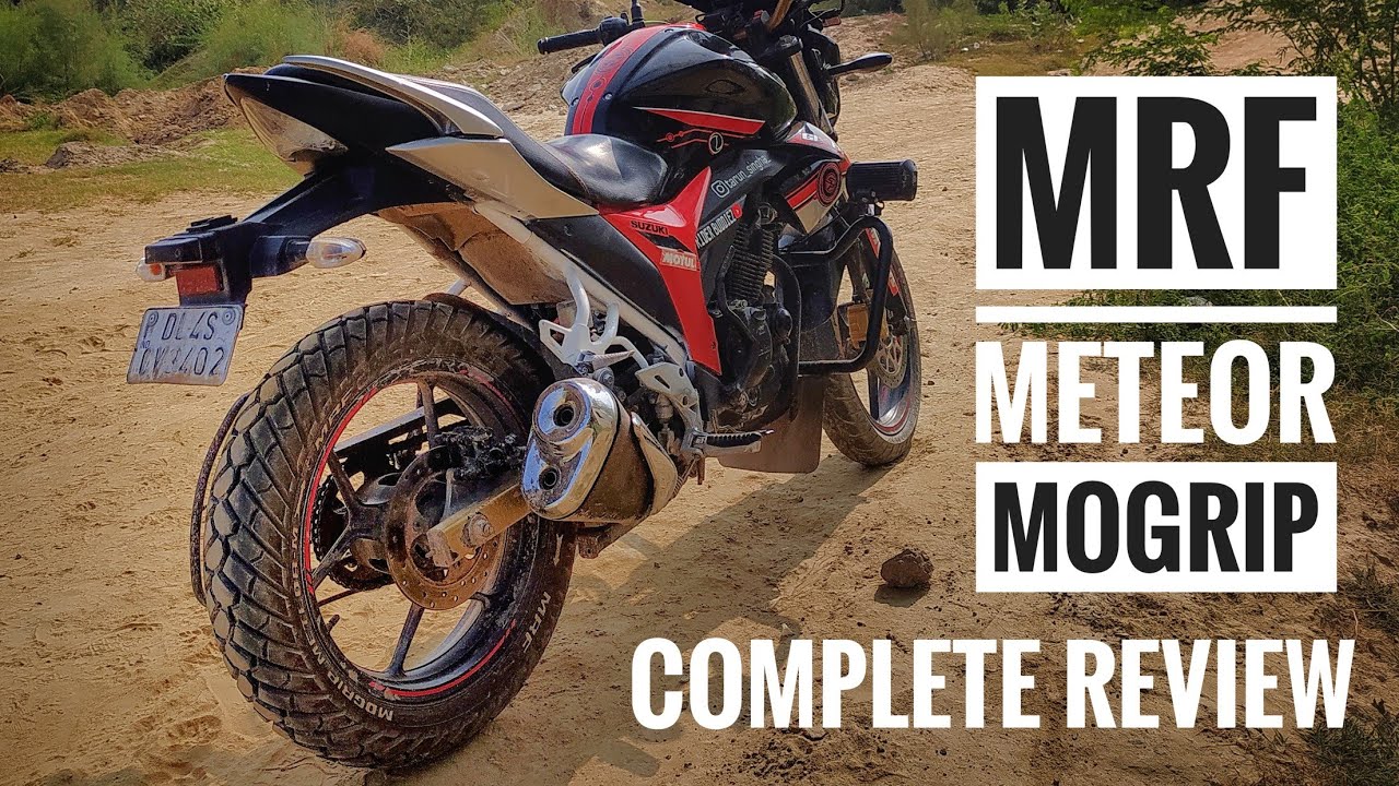 mrf mogrip tyre complete review || mrf meteor mogrip || best offroad ...