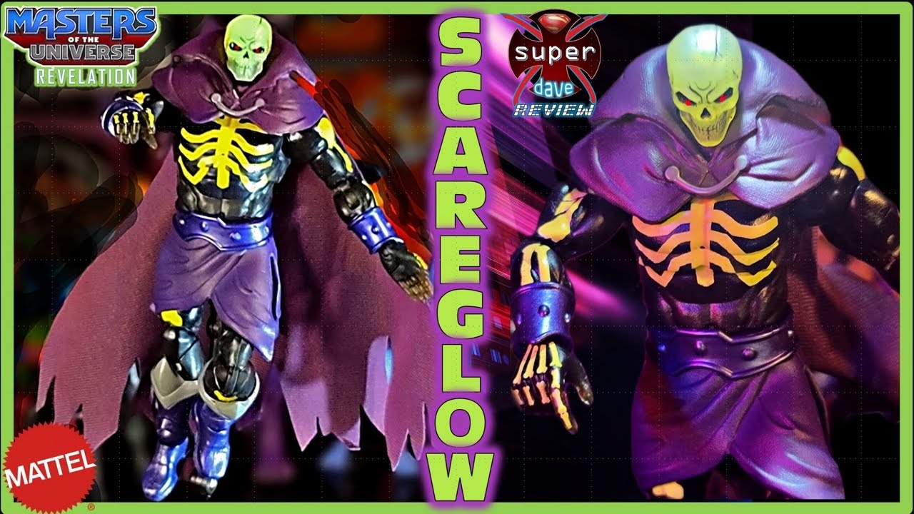 MOTU Revelation SCAREGLOW 2.0 Masterverse Action Figure (As seen on ...