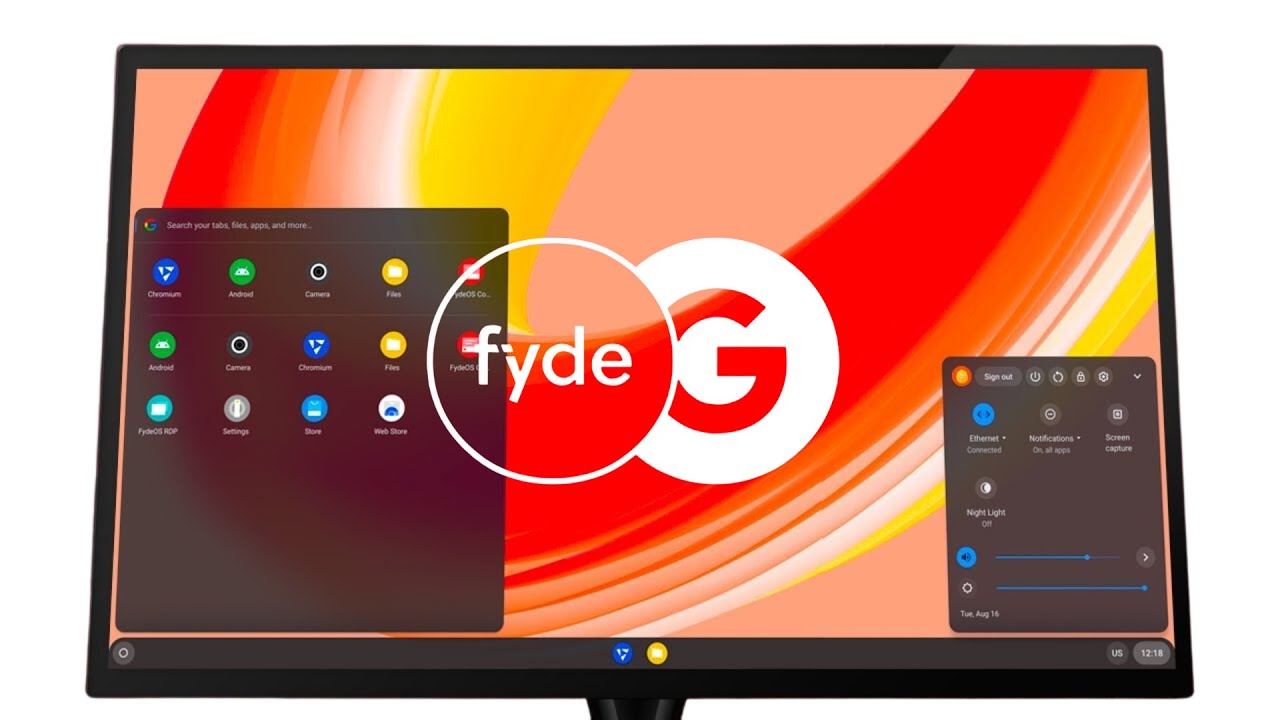 FydeOS 19: A MELHOR ALTERNATIVA AO WINDOWS E LINUX - YouTube