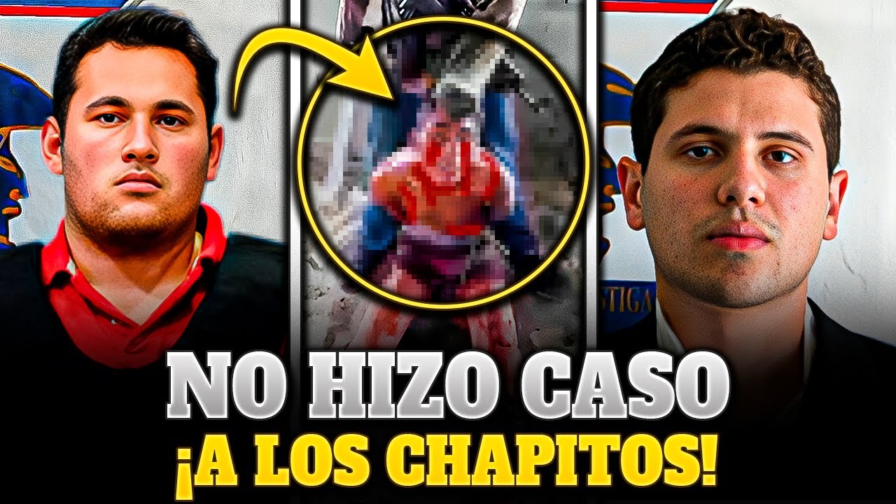 🚨DETALLES IMPACTANTES: Así TRAICIONÓ el ‘Cheyo Ántrax’ a Los Chapitos ...